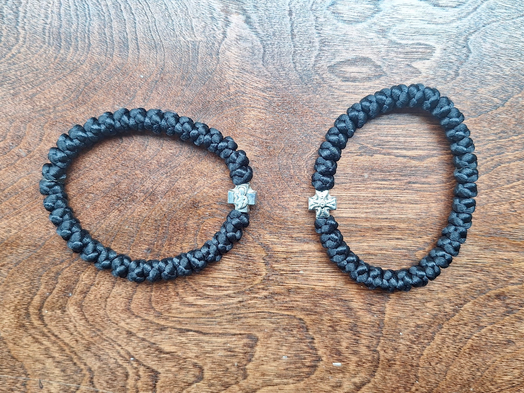 33 knots Wrist Prayer Rope with silk thread orthodoxmonasteryicons