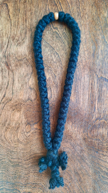 50 Knots Prayer Rope with wooden Bead (12-50GRW ...