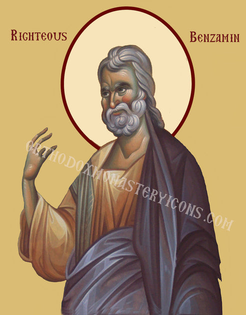 Benjamin the Righteous icon – orthodoxmonasteryicons.com