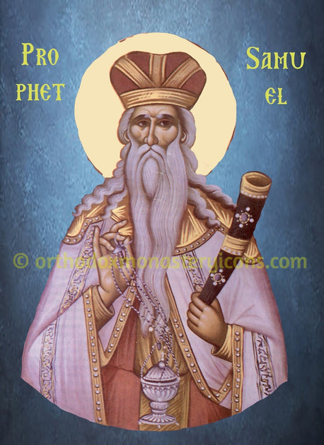 Orthodox icon of Samuel the Prophet (3) – orthodoxmonasteryicons.com