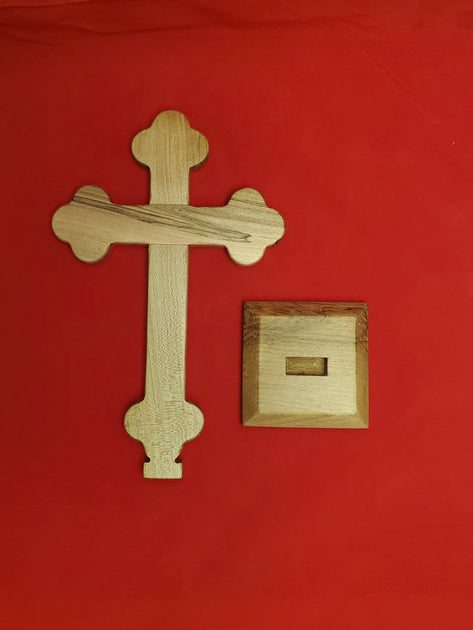 Standing Cross with a base – orthodoxmonasteryicons.com
