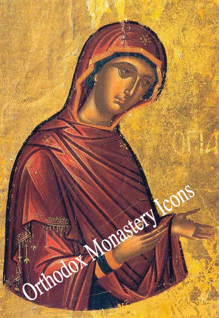 Greek orthodox Icons of the Most Holy and Ever-Virgin Theotokos, Mary ...