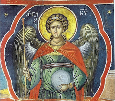 Greek eastern orthodox icon of the Angel of God (1 ...