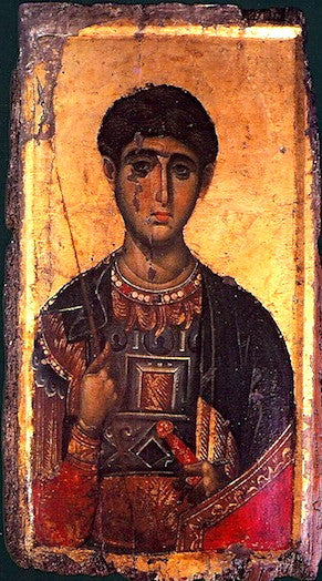 Greek orthodox icon of Saint Demetrius (3) – orthodoxmonasteryicons.com