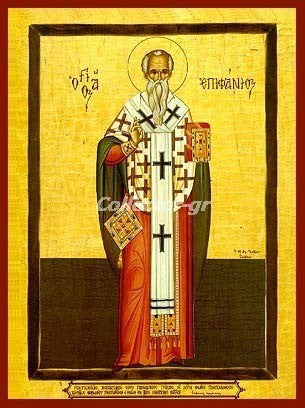 Orthodox icon of Saint Epiphanius – orthodoxmonasteryicons.com