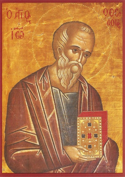 Orthodox icon of Saint John the Apostle, Evangelist and Theologian (5 ...