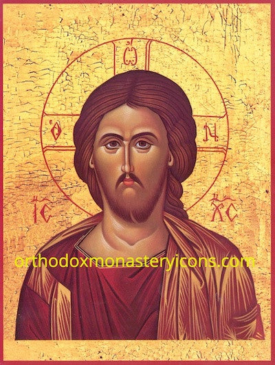 Greek orthodox icon of Jesus Christ "The Savior" (5 ...