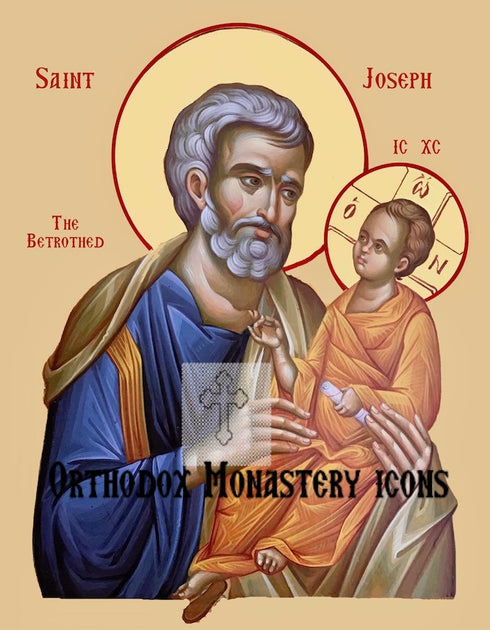 St. Joseph the Betrothed icon (2) – orthodoxmonasteryicons.com