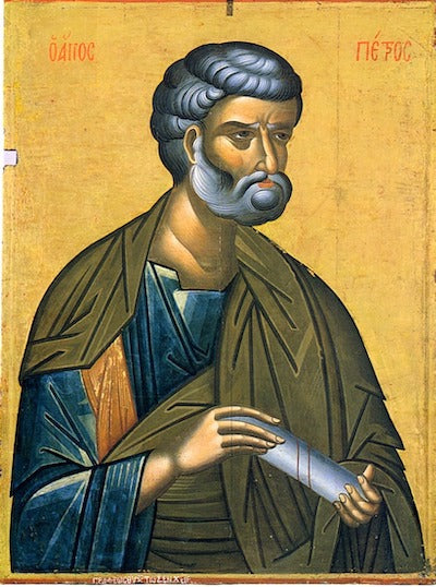 Peter The Apostle Saint Peter The Apostle Orthodox Icon BlessedMart
