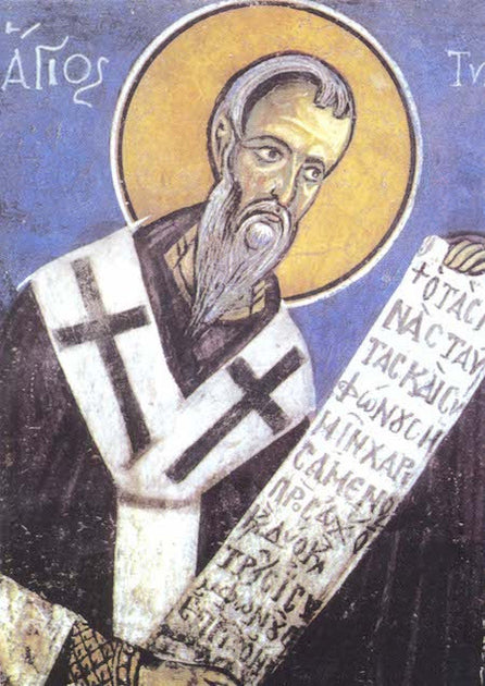 Greek orthodox icon of Saint Tikhon, Tychon, Bishop of Amathus icon ...