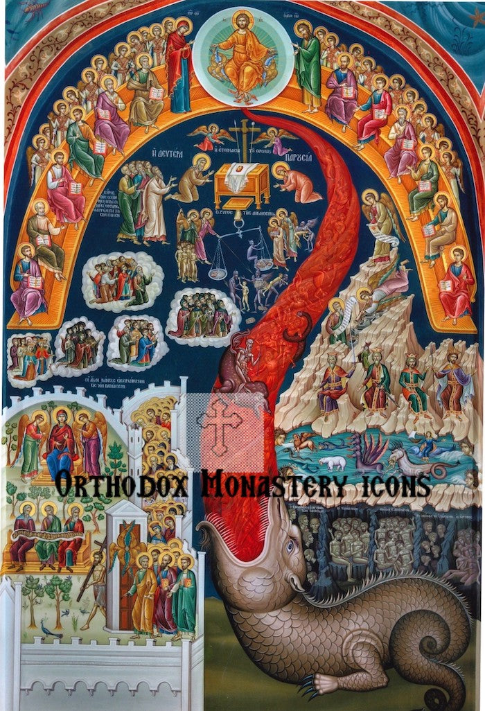 Icone Final Icon Of Christ The Alpha And Omega (11J26)