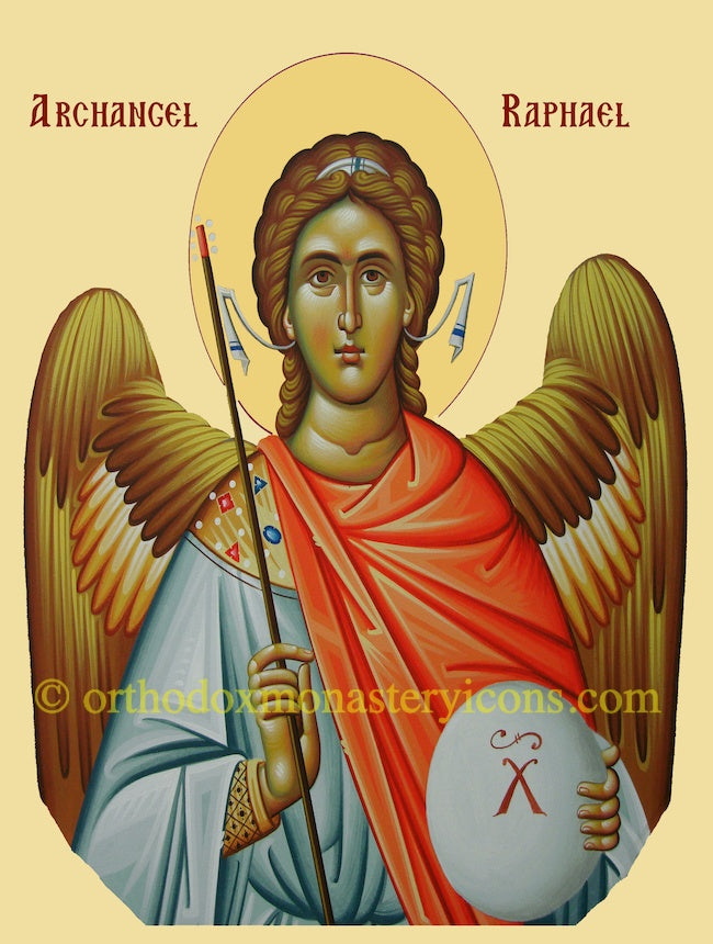 Archangel Raphael Symbol Archangel Raphael | Orthodox Online Shop
