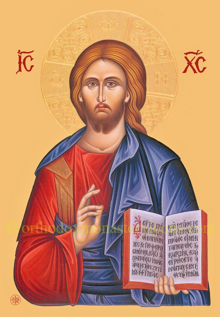 Pantocrator Icon Authentic Icon "Christ Pantocrator" IV | BG Crafts
