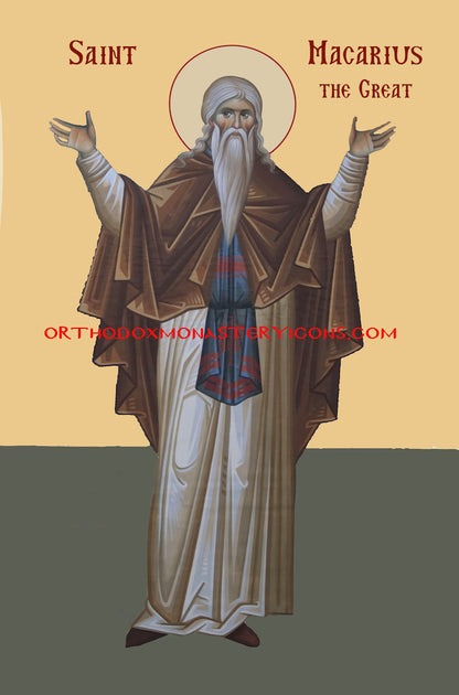 Orthodox icon of Saint Nicodemus i – orthodoxmonasteryicons.com