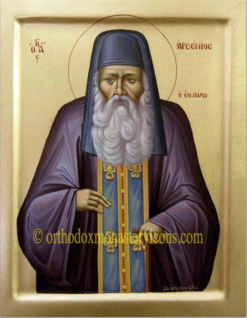 St. Arsenios of Paros icon – orthodoxmonasteryicons.com