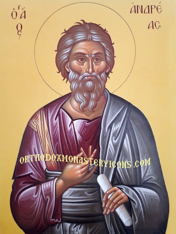 Icon Of St Andrew The Apostle Saint Andrew • Sisters Of Saint Andrew