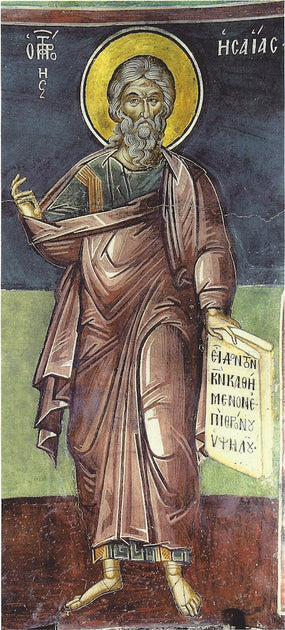 Greek orthodox icon of Prophet Isaiah – orthodoxmonasteryicons.com