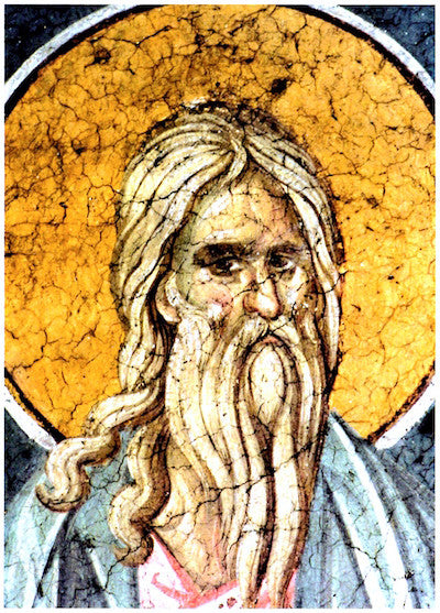 Orthodox greek byzantine icon of Micah the Prophet ...