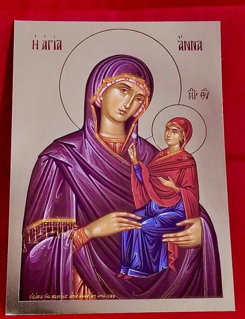 St. Anna icon (GF) – orthodoxmonasteryicons.com