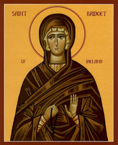 Orthodox icon of Saint Bridget – orthodoxmonasteryicons.com