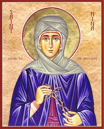 Orthodox icon of Saint Nina Equal to Apostles (2 ...