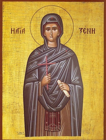Greek orthodox icon of Saint Xenia of Rome – orthodoxmonasteryicons.com